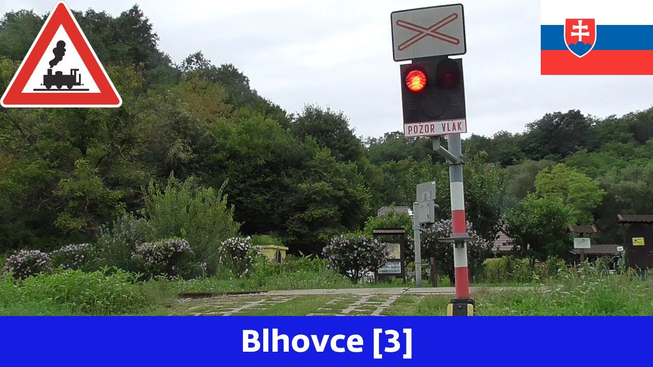 Železniční přejezd/Železničné priecestie Blhovce [3] (SK) - 26.8.2021 ...