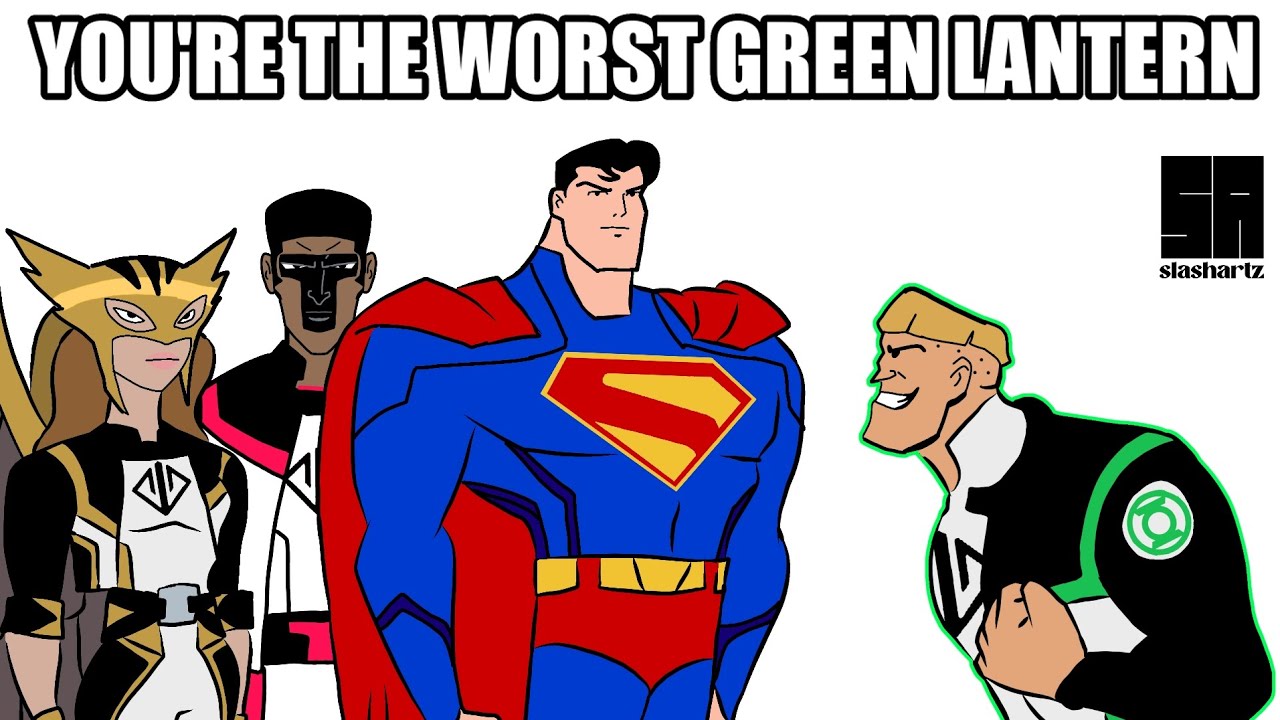 SUPERMAN ANIMATED MEME - MEET THE JUSTICE GANG - YouTube