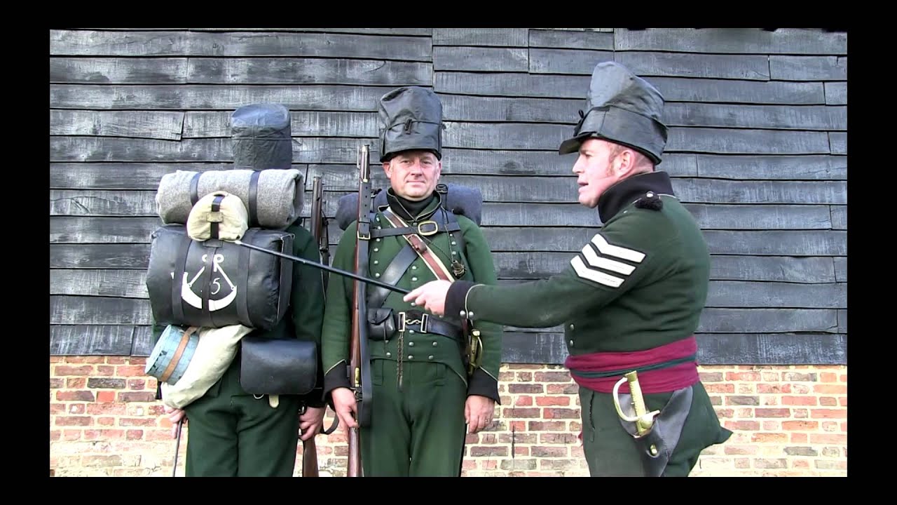 Rifles Uniforms of Waterloo - YouTube