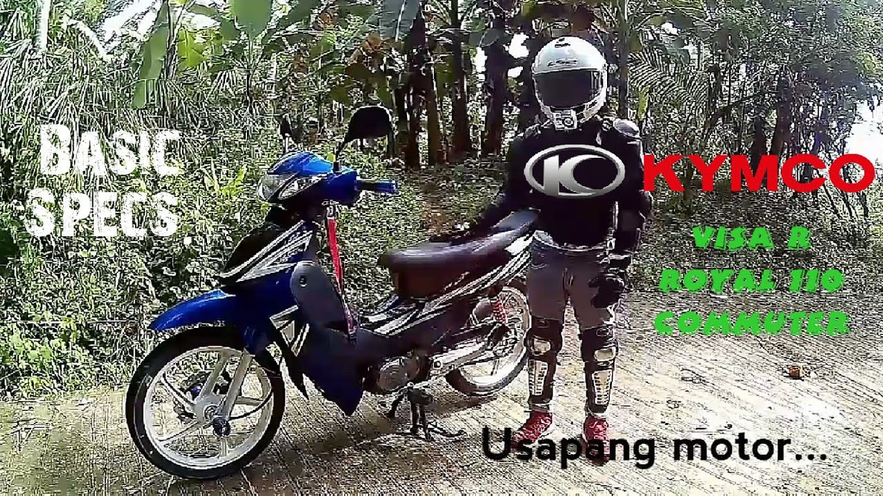 KYMCO Visa R Basic Specifications (Filipino) - YouTube