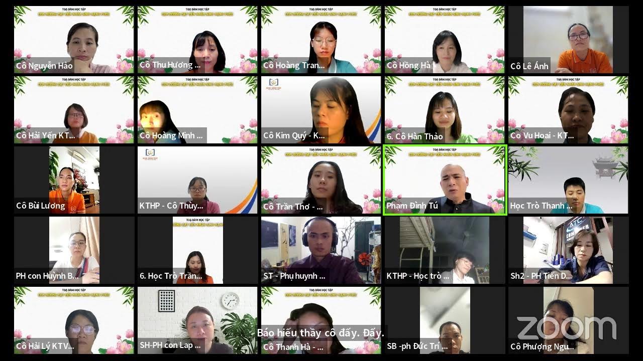 Chuyên đề: PHỐI HỢP DẠY CON GIỮA GIA ĐÌNH VÀ NHÀ TRƯỜNG - Tập 33B - YouTube