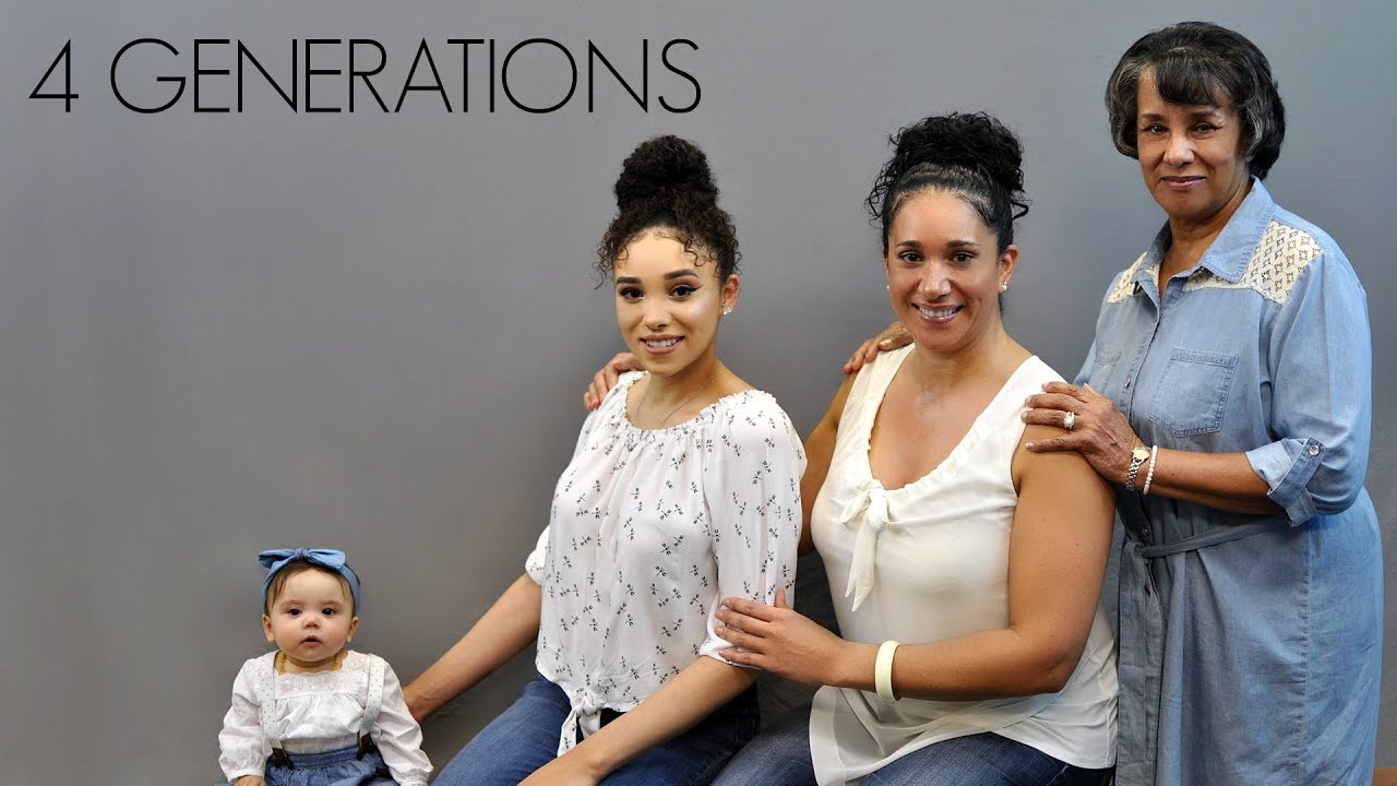 FOUR GENERATIONS IN ONE PICTURE!!! (Mother's Day Edition) - YouTube