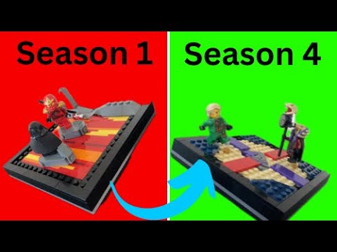 I built a Lego Ninjago moc for every season! Part 1 - YouTube