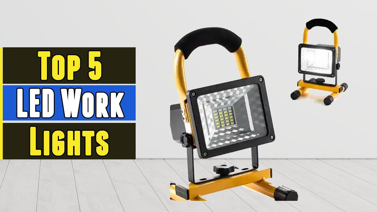 Top 5 Best LED Work Lights 2021 - YouTube