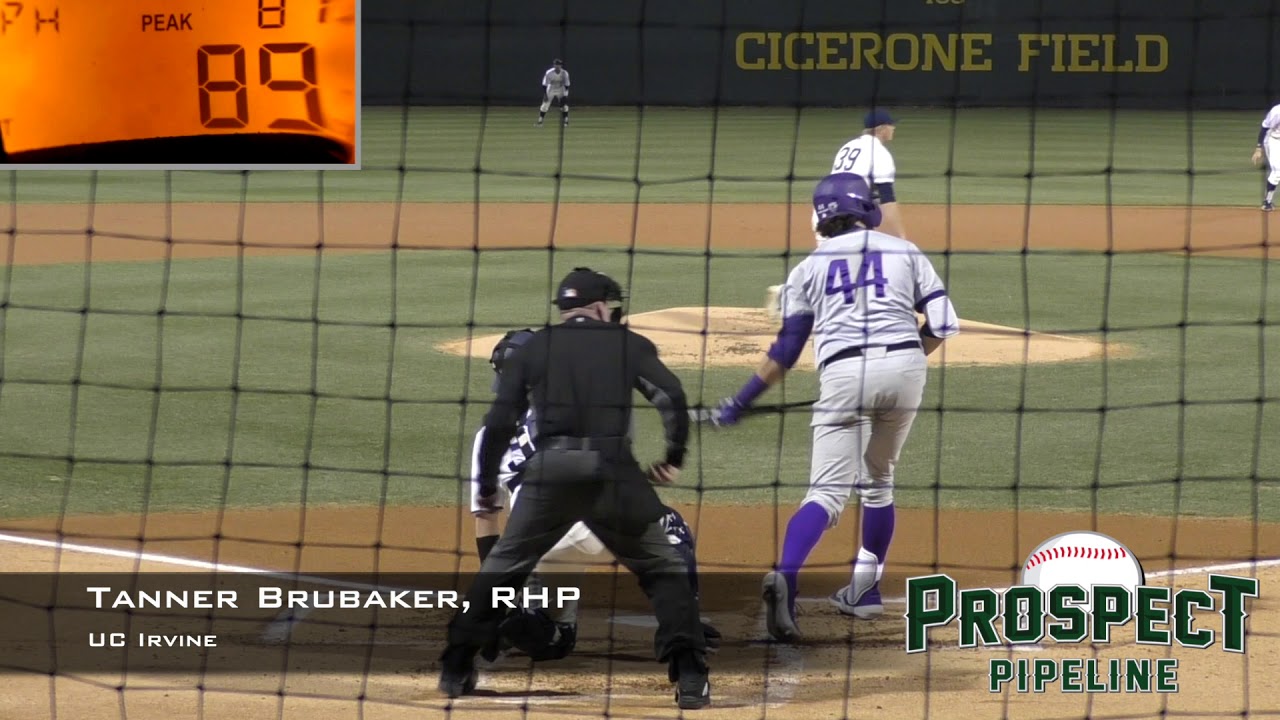 Tanner Brubaker Prospect Video, RHP, UC Irvine - YouTube