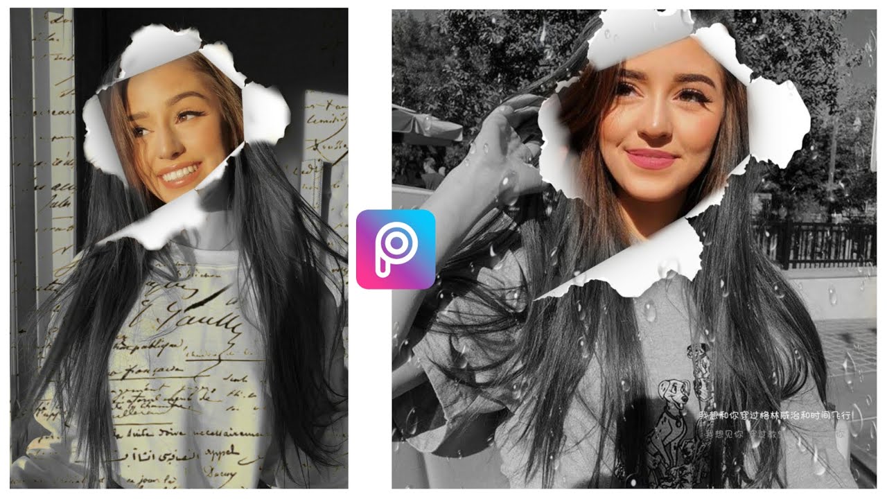 paper cut editing effect 2020 picsart tutorial - YouTube