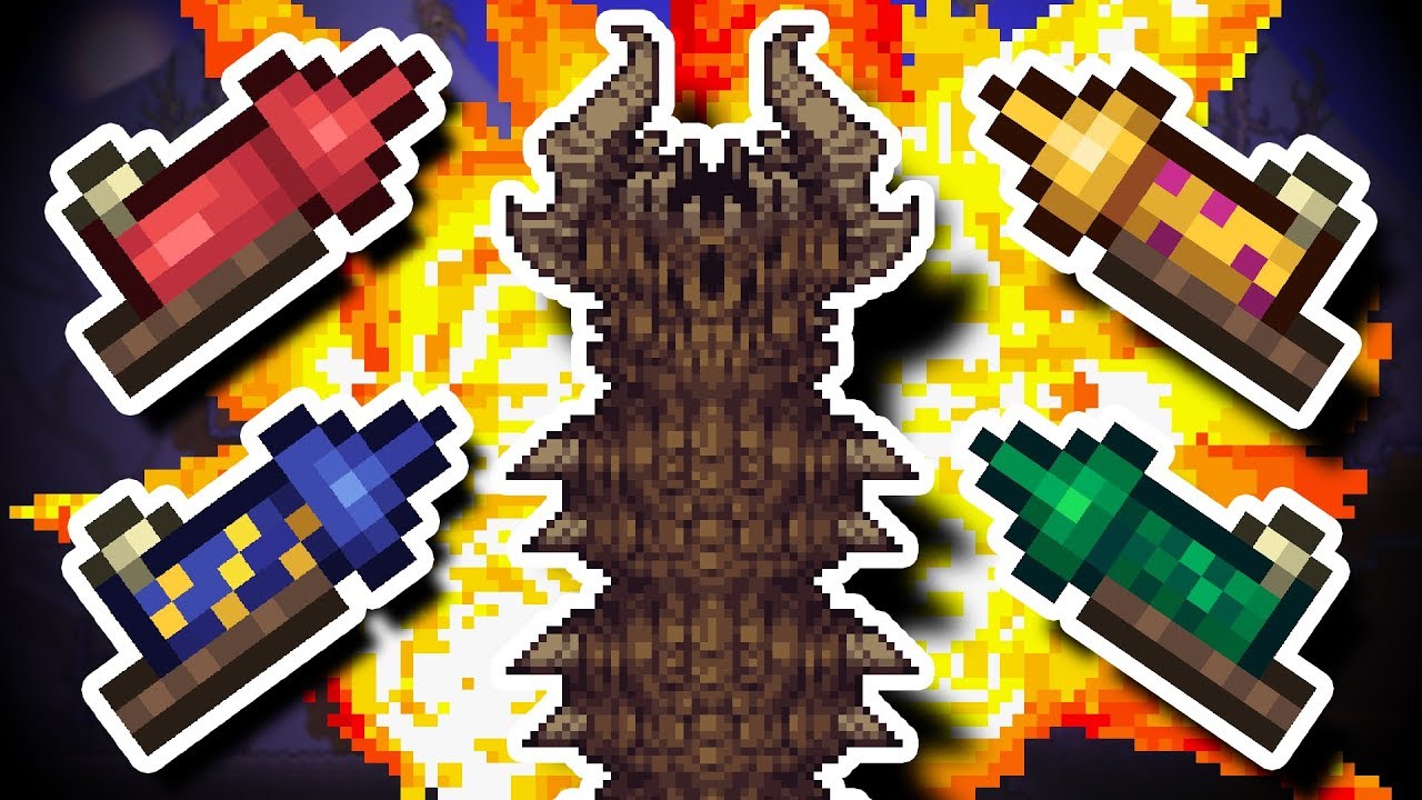 KILLING A BOSS WITH FIREWORKS! - TERRARIA CHALLENGE Ep.12 - YouTube