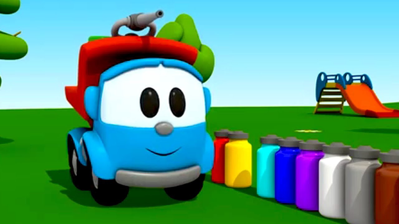 Leo el Pequeño Camión - Colores - YouTube