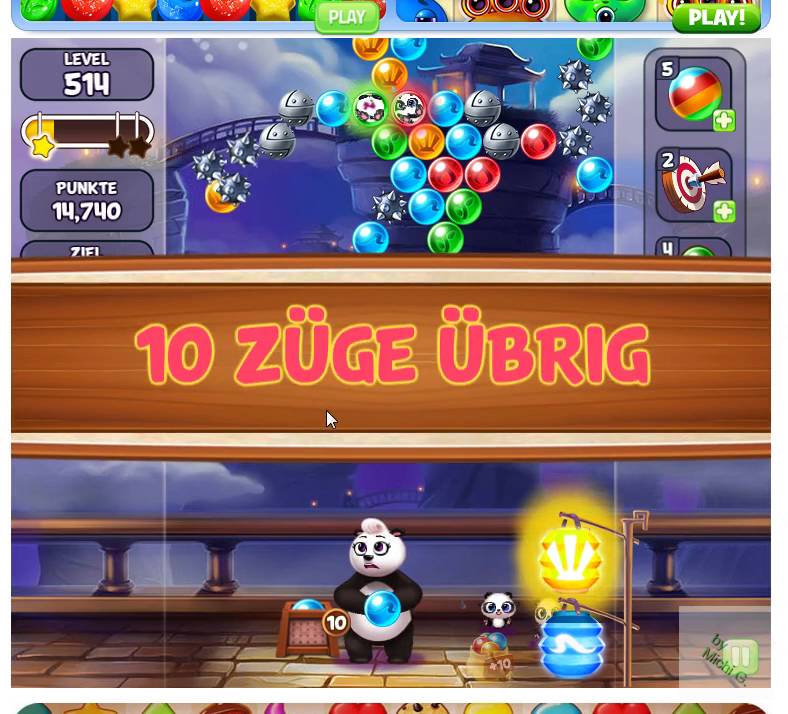 Panda Pop Level 514 no Booster by Michi G - YouTube