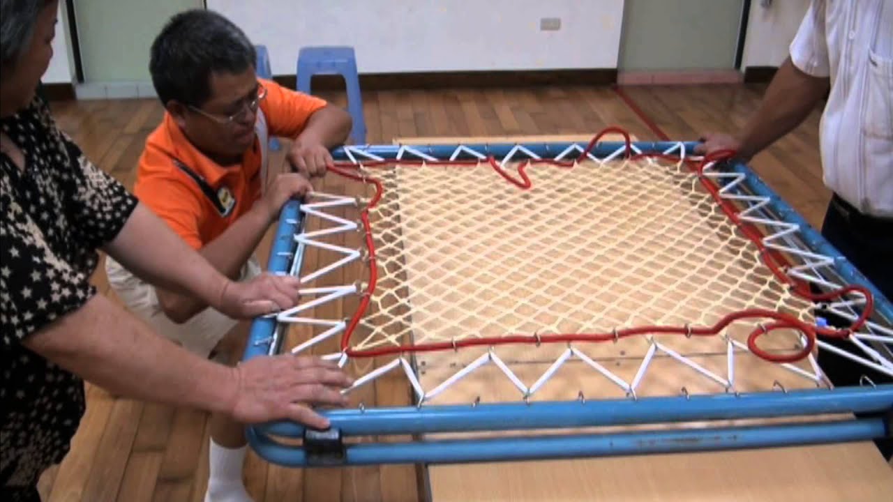 Tchoukball net - YouTube