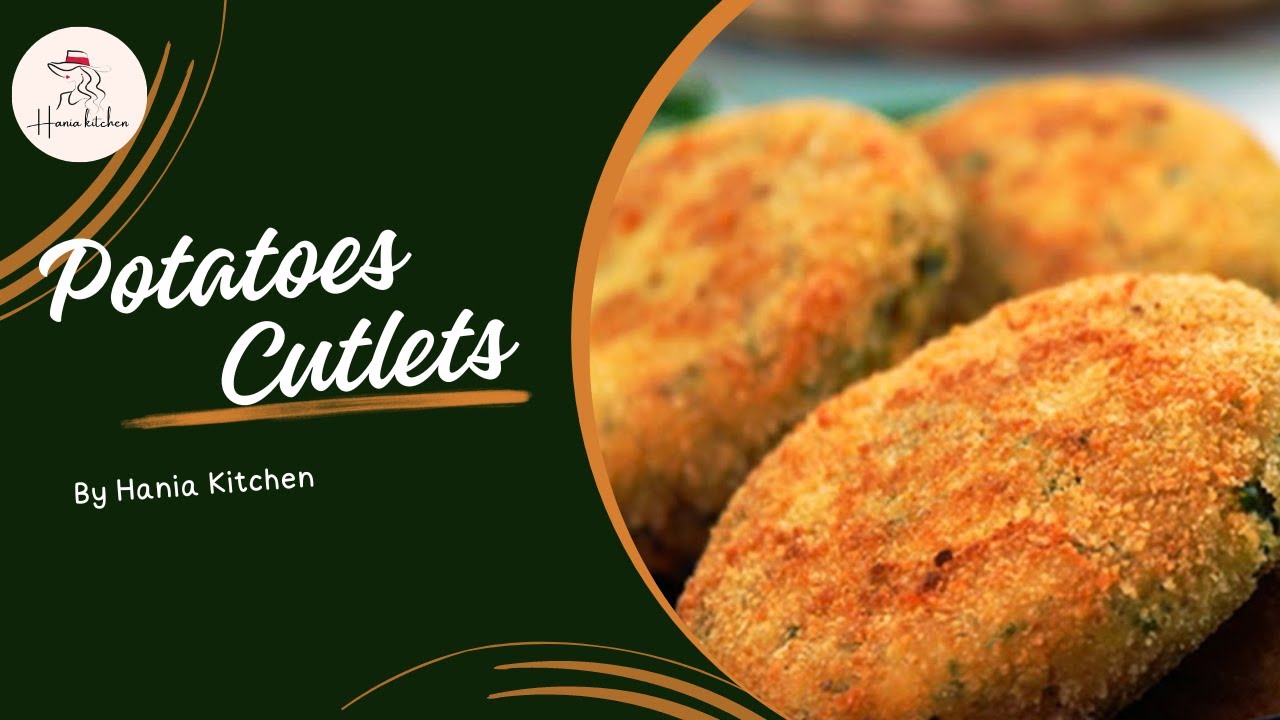 Potatoes cutlets | Aloo ki tikkiyaa | by Hania kitchen - YouTube