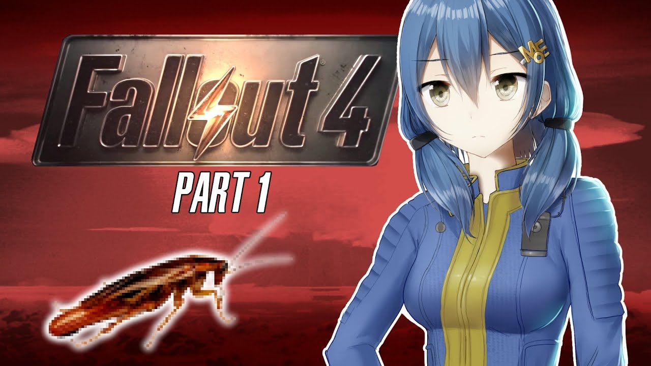 Let's punch GIANT cockroaches [Fallout 4 #001] - YouTube