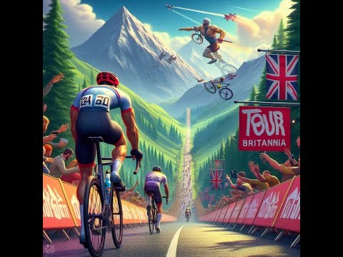 FLAMME ROUGE RACING! Stage 3! Tour Britannia on ZWIFT! TWO TOUGH 5 ...