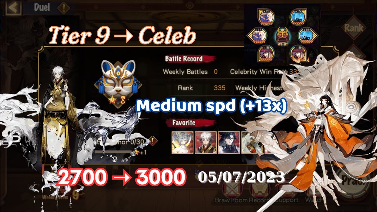 [Weekly Duel / PvP] I use SP Higanbana with mix soul to face with SP ...