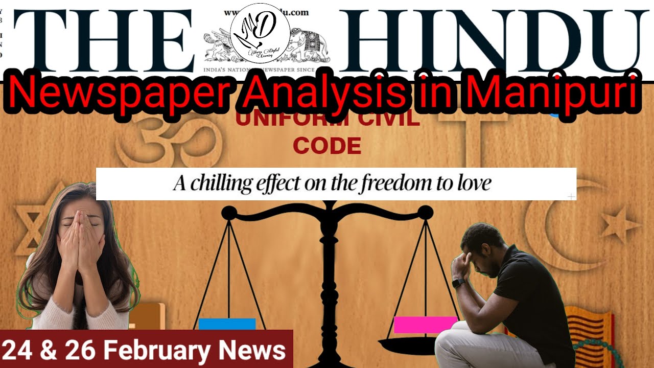 The Hindu Newspaper Analysis in Manipuri| Today's News|#upsc #mpsc ...