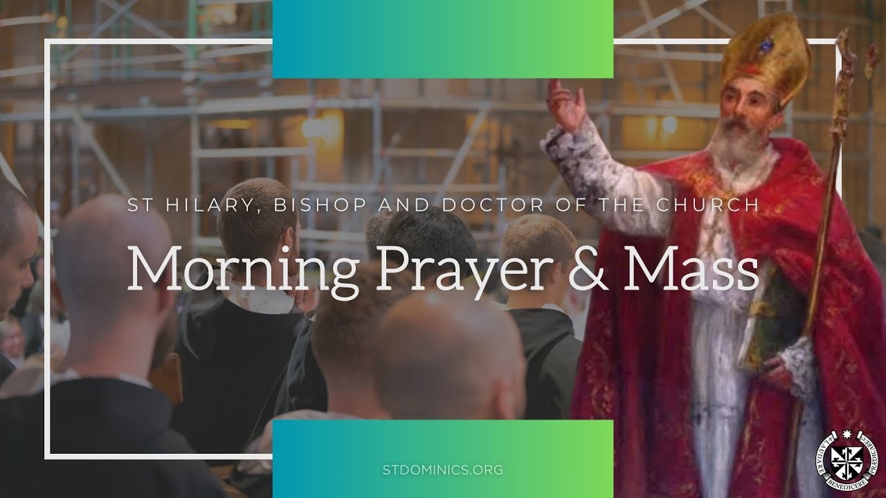 1/13/25 Monday | 7:15 Prayer & 8:00 Mass | St Hilary - YouTube