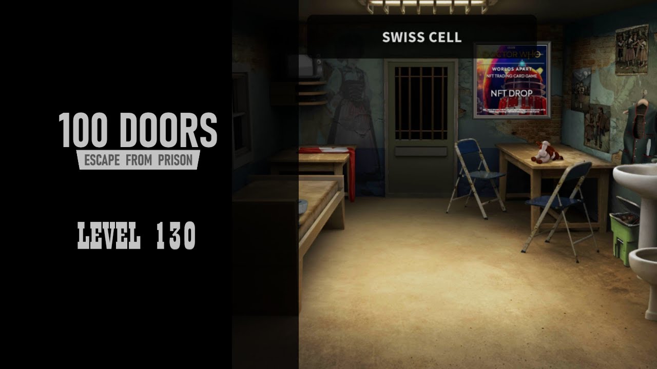 100 doors, Escape from prison, Swiss cell, level 130 - YouTube