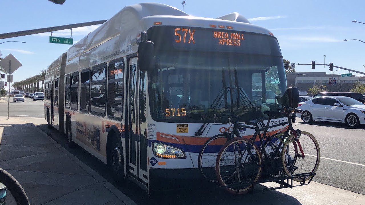 OCTA 2013 New Flyer XN60 #7615 - YouTube