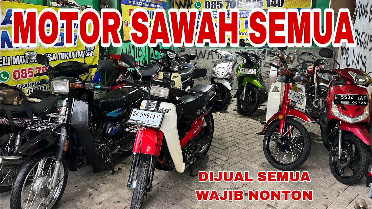 TERJUAL SEMUA MOTOR SAWAH MURAH DAN BOSOK DISINI TEMPATNYA..! Obral ...