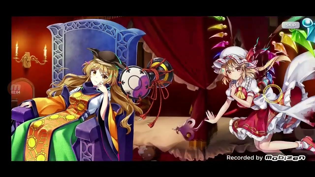 Touhou LostWord | Flandre Fantasy Rebirth Story and Costume - YouTube
