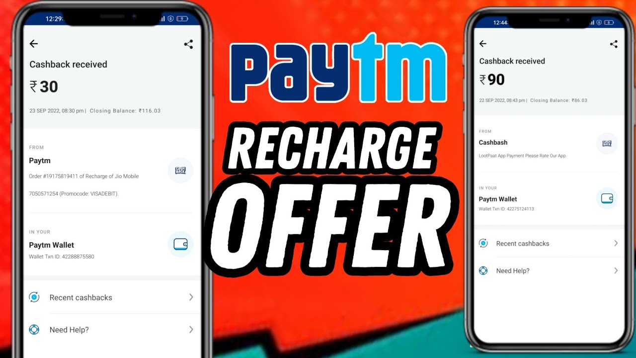 Best self earning app || paytm recharge offer || Paytm loot offer today ...