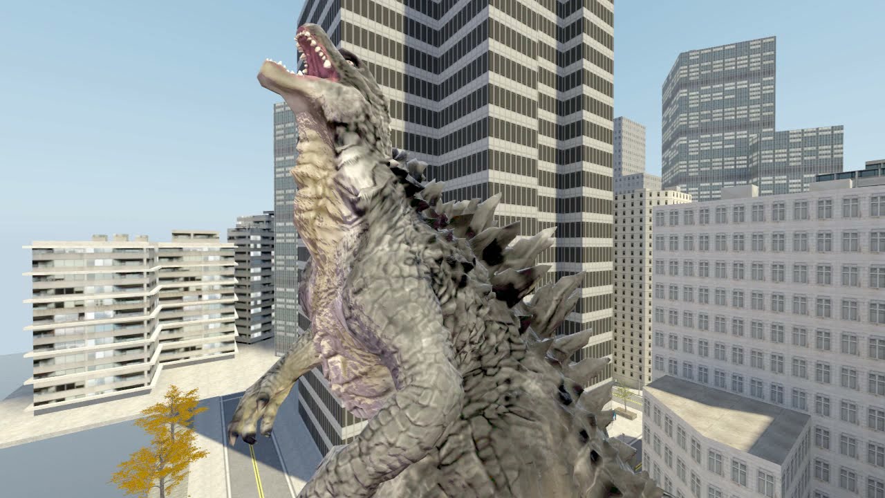 [SFM] Legendary Godzilla 2014 PS4 model test - YouTube