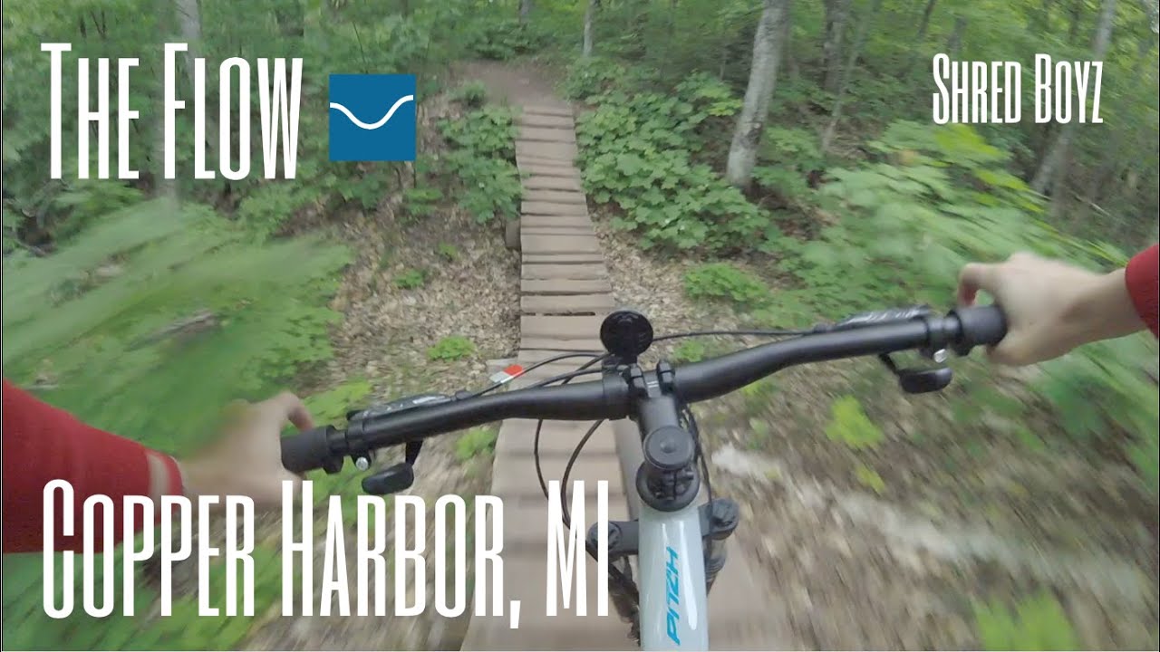 Riding The Flow | Copper Harbor Mountain Bike Trails - YouTube