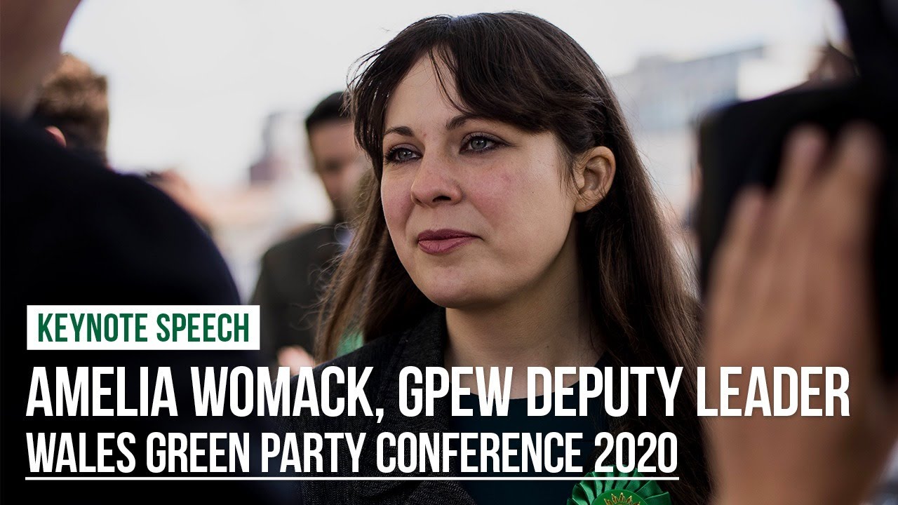 GPEW Deputy Leader's Speech || Amelia Womack || Wales Green Party ...