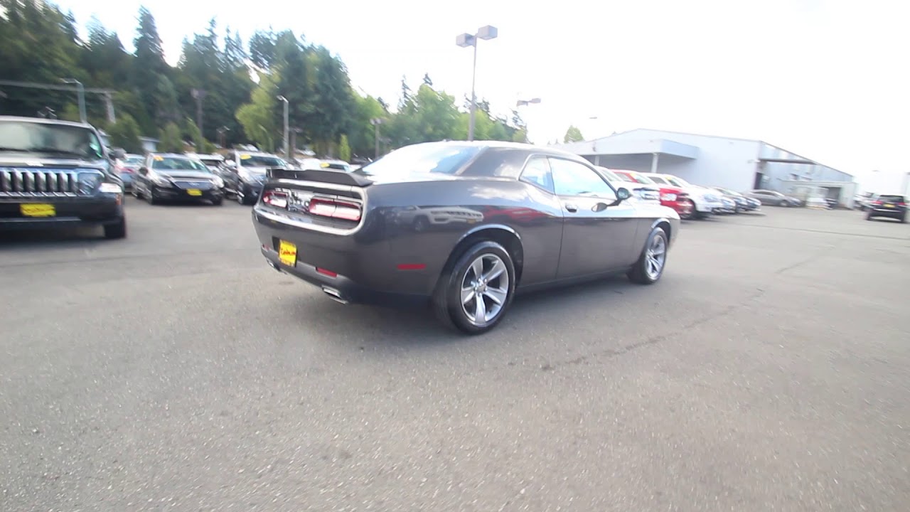 2018 Dodge Challenger SXT | Granite Pearl Coat | JH110937 | Redmond ...