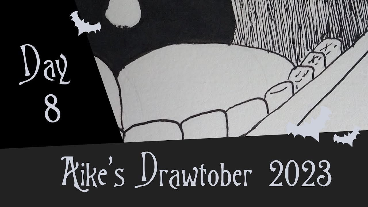 Drawtober - Day 8 - YouTube