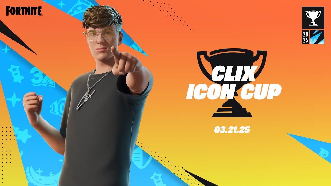NEW FORTNITE CLIX ICON SKIN CUP SOON!! - YouTube