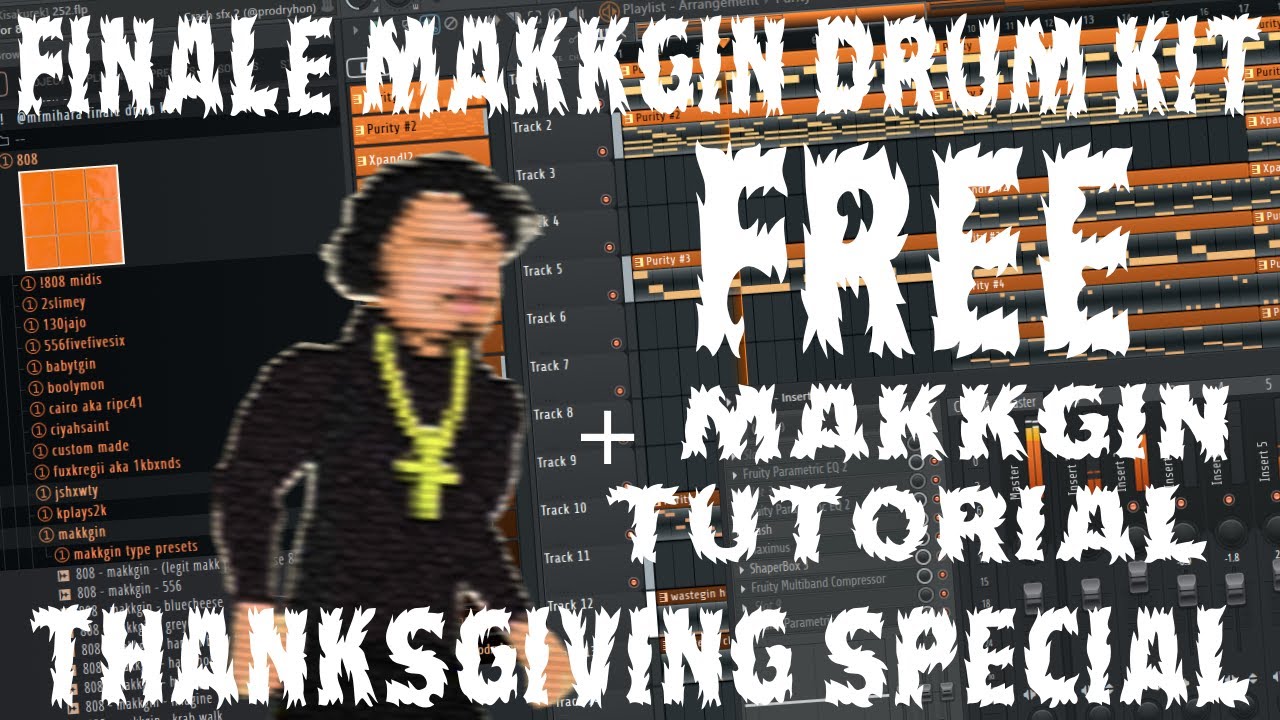FREE DRUMKIT IN DESCRIPTION + TUTORIAL, KAVEMAN MAKKGIN JSHXWTY PERC40 ...