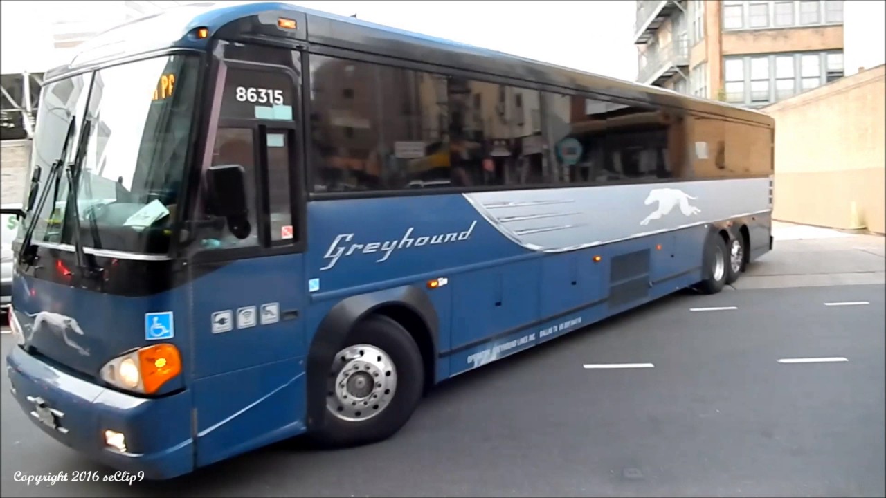 Greyhound 2010 MCI D4505 #86315 11/20/2016 - YouTube