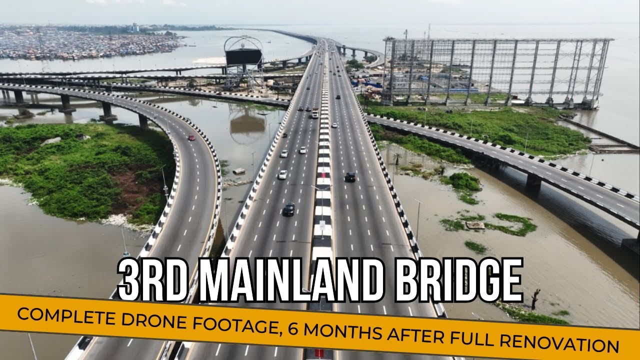 Third Mainland Bridge Lagos Nigeria, 6 Months after Full Renovation ...