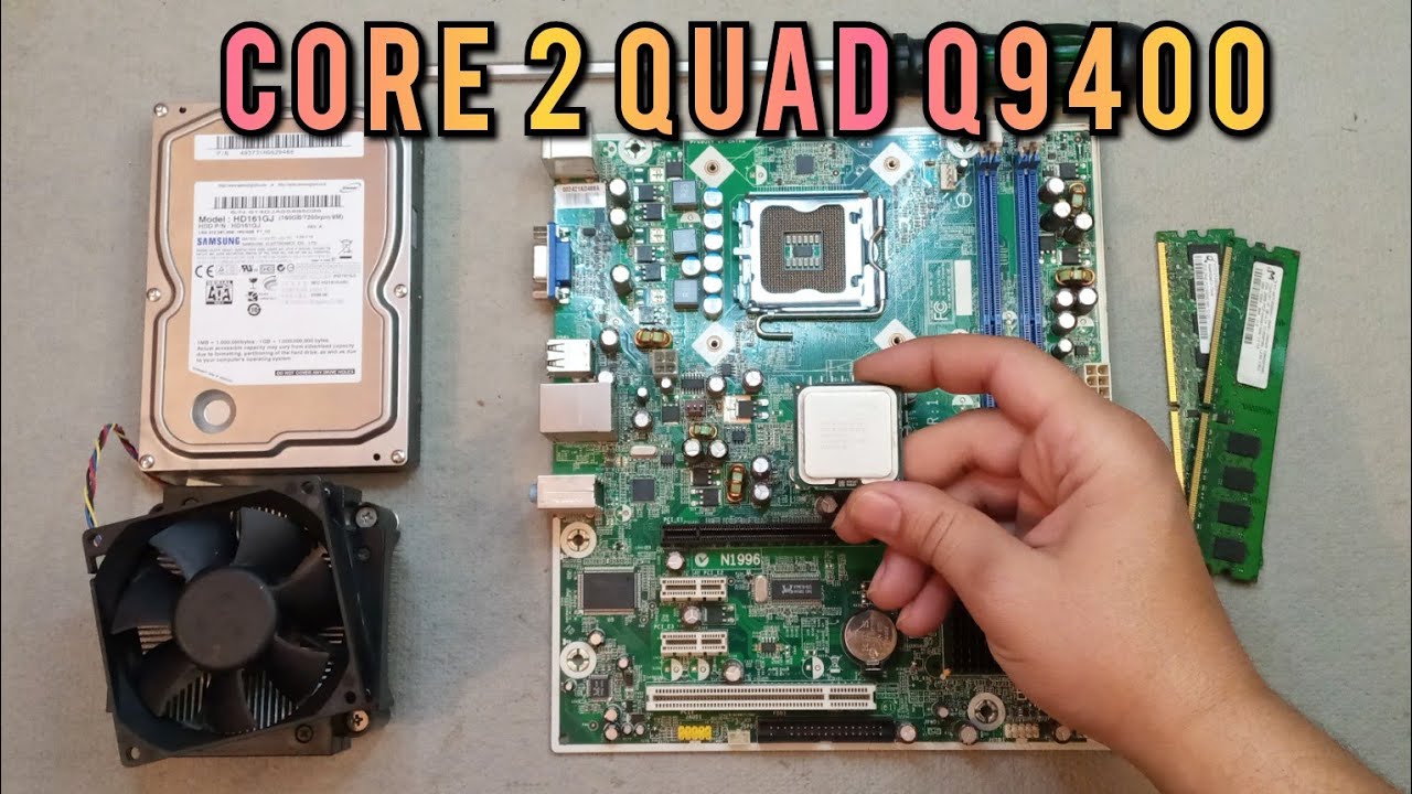 Pc Build Intel Core 2 Quad Q9400 Hp Pro 3000 - YouTube