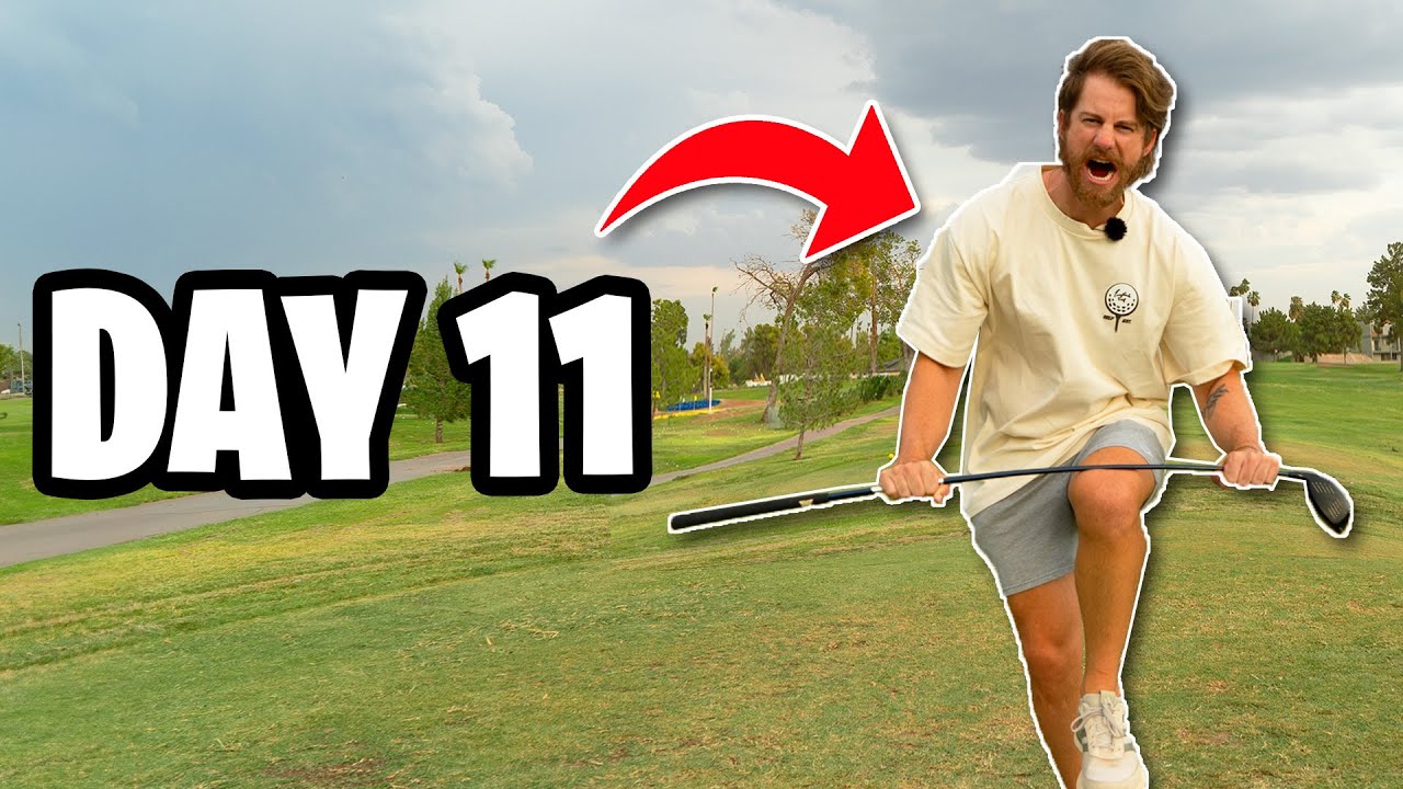 Playing Golf Every Day Until I Make Par With ONLY My Driver (Day 11 ...