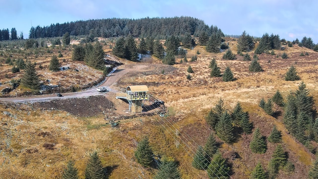 Rhigos Zip Flyover Update April 11th 2021 - YouTube