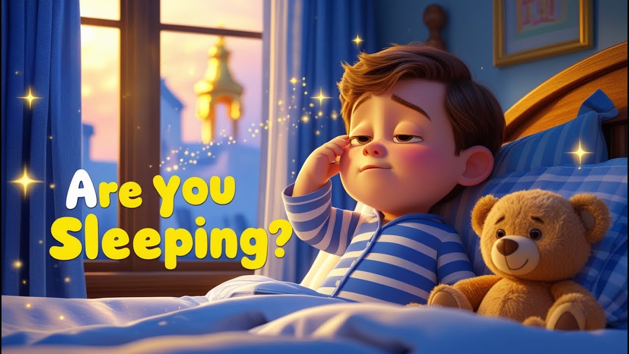 Morning Bells Are Ringing 🔔 | Are You Sleeping? 3D Rhyme for Toddlers ...