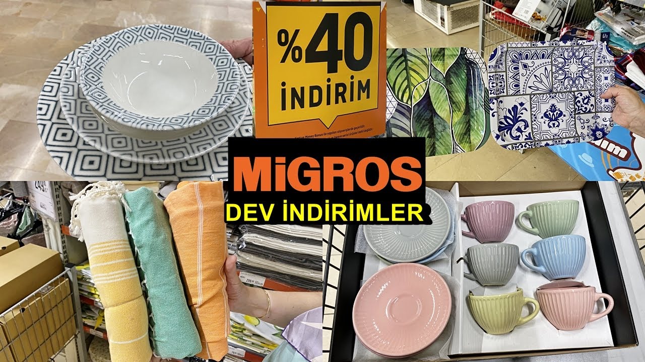 MİGROS'DA %50 İNDİRİM ️ ️/ AVANTAJLI FİYATLAR ️/ YEPYENİ ÜRÜNLER ️ ...