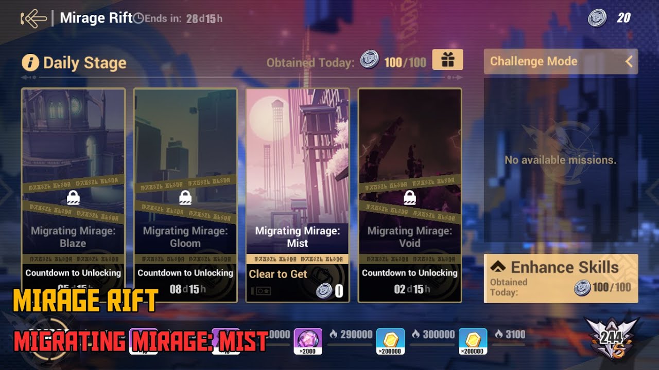 Honkai Impact 3rd - Mirage Rift [Migrating Mirage: Mist] - YouTube