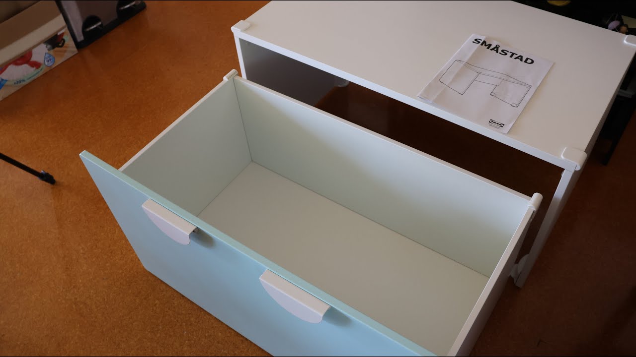 IKEA SMASTAD Bench with Storage - YouTube