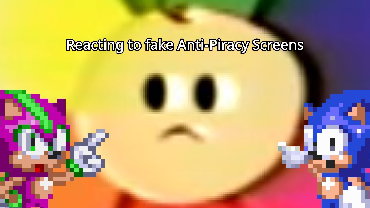 Reacting to Fake Anti-Piracy Screens - YouTube