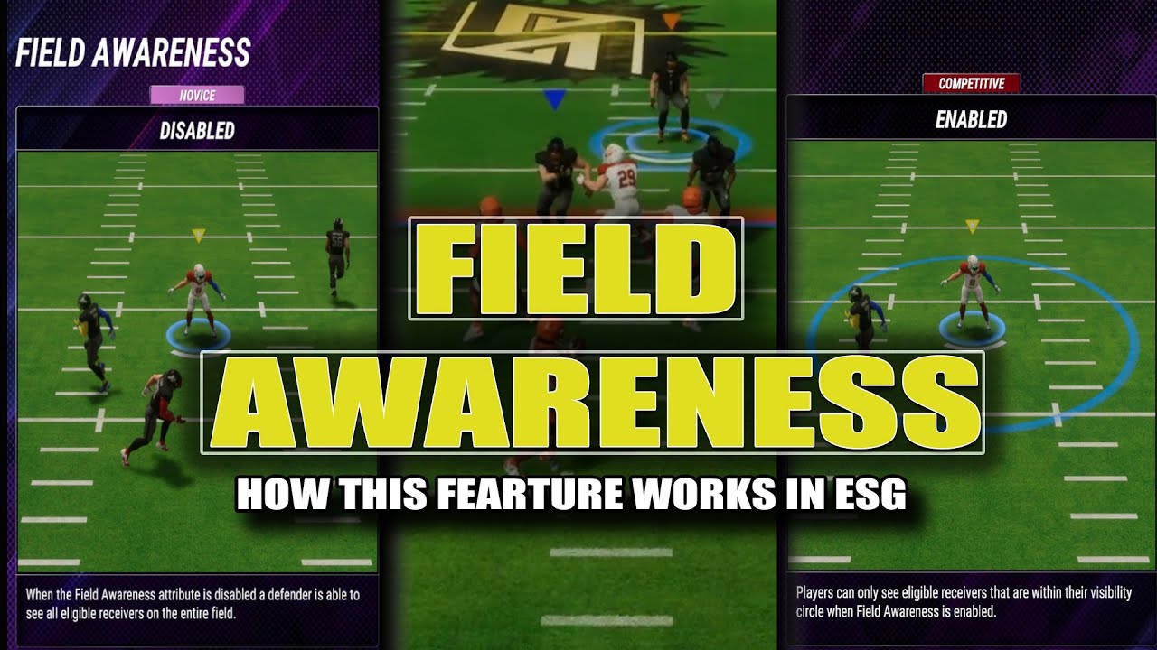 ESG FOOTBALL: HOW DOES FIELD AWARENESS WORK? - YouTube