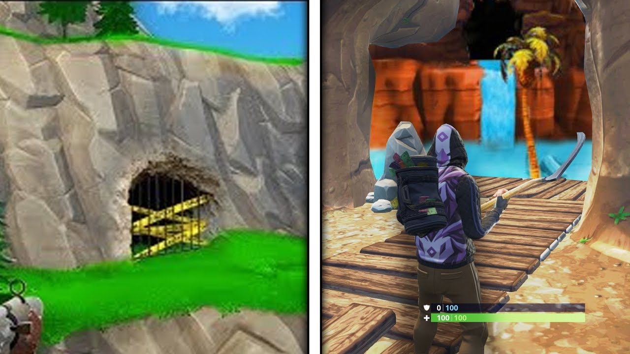 Top 5 Fortnite Secret Locations THAT YOU DIDNT KNOW EXISTED - YouTube