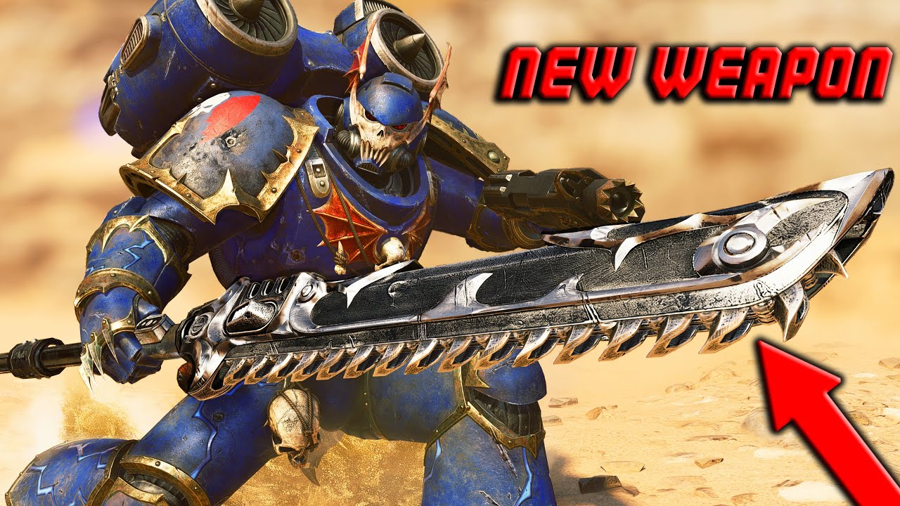 CHAIN-GLAIVE MOD? Real Night Lord Gameplay - Warhammer 40k: Space ...