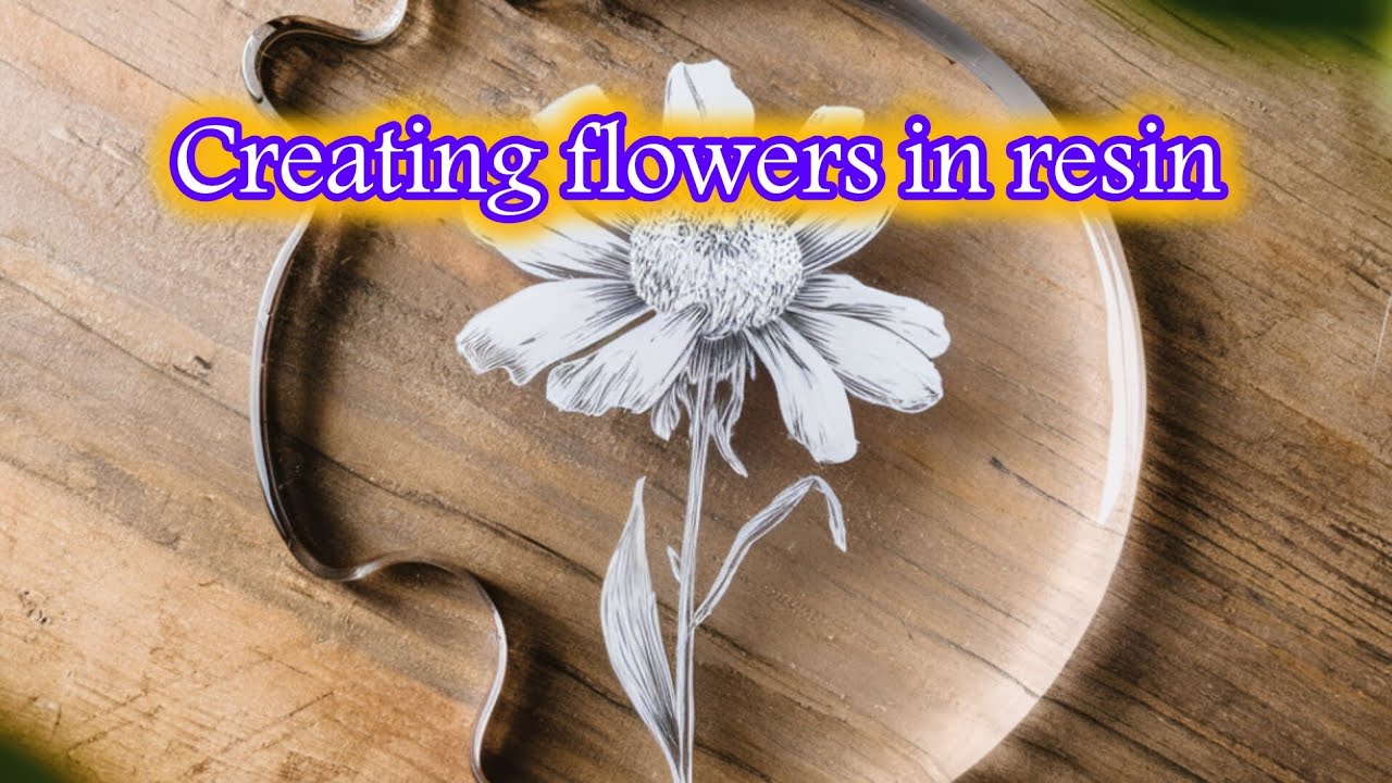 🌀Make resin containers with flower designs🌀 - YouTube