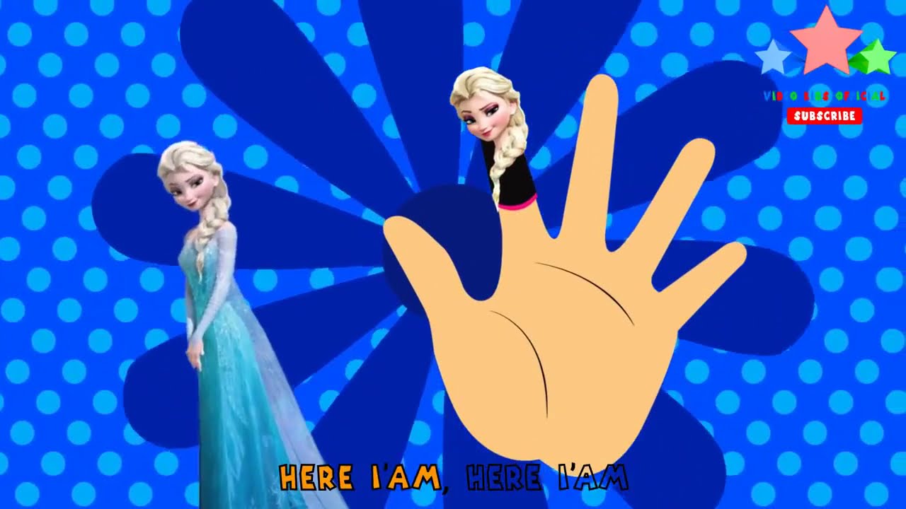 Frozen Finger Family CHildren Nursery Rhymes - YouTube