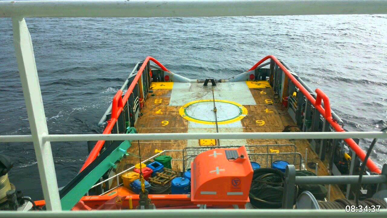 Bourbon Liberty 225 retrieving Cable One`s anchor - YouTube