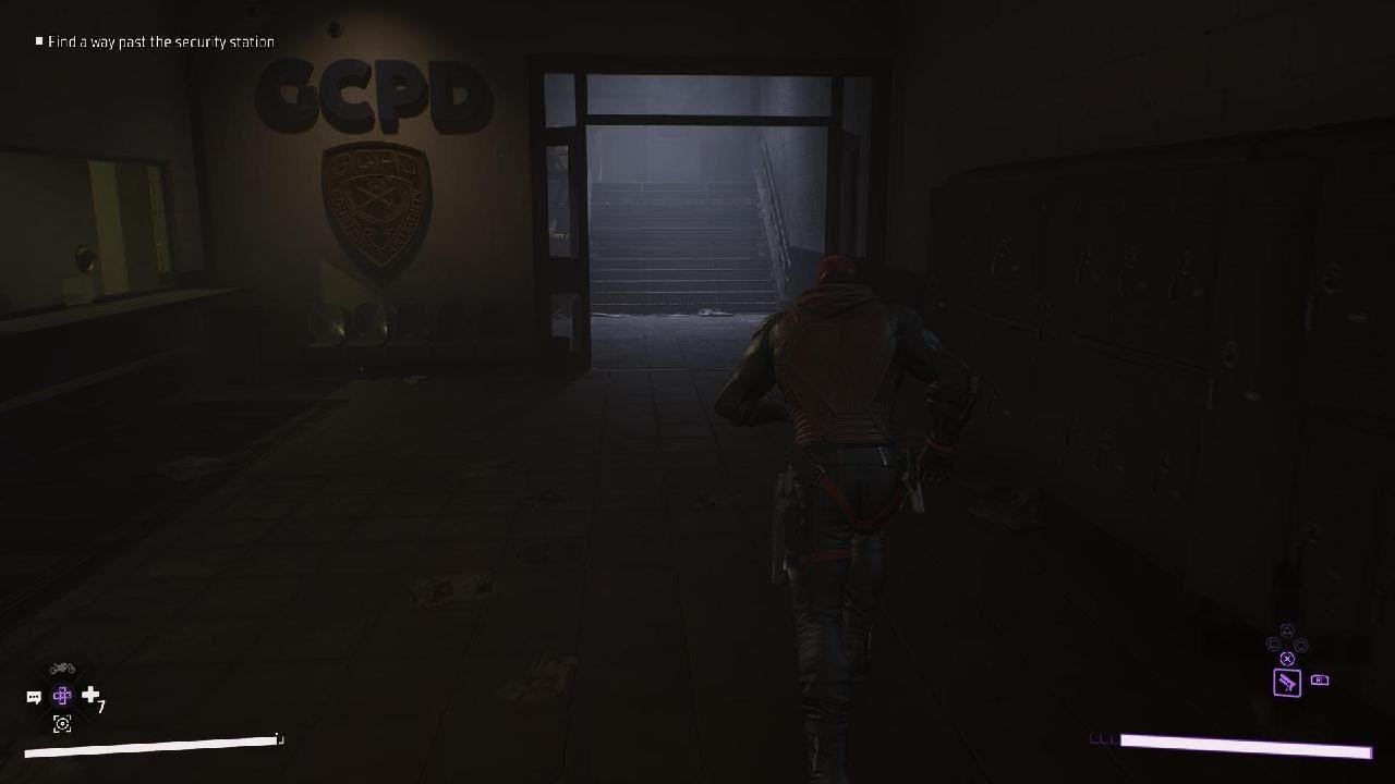 Find A Way Past The Security Station - GCPD | Gotham Knights - YouTube