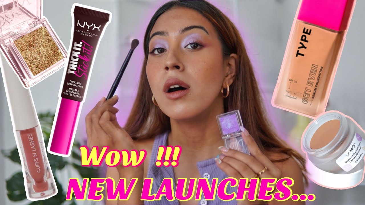 These NEW MAKEUP LAUNCHES are...🔥 Makeup Haul / Try on /NYX, Type ...